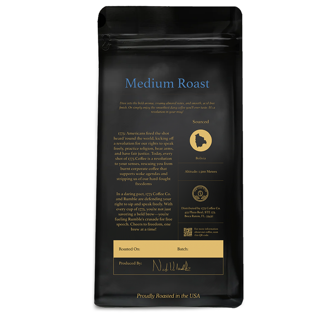 1775 Medium Roast - Premium Coffee Collection | 1775 Coffee Company
