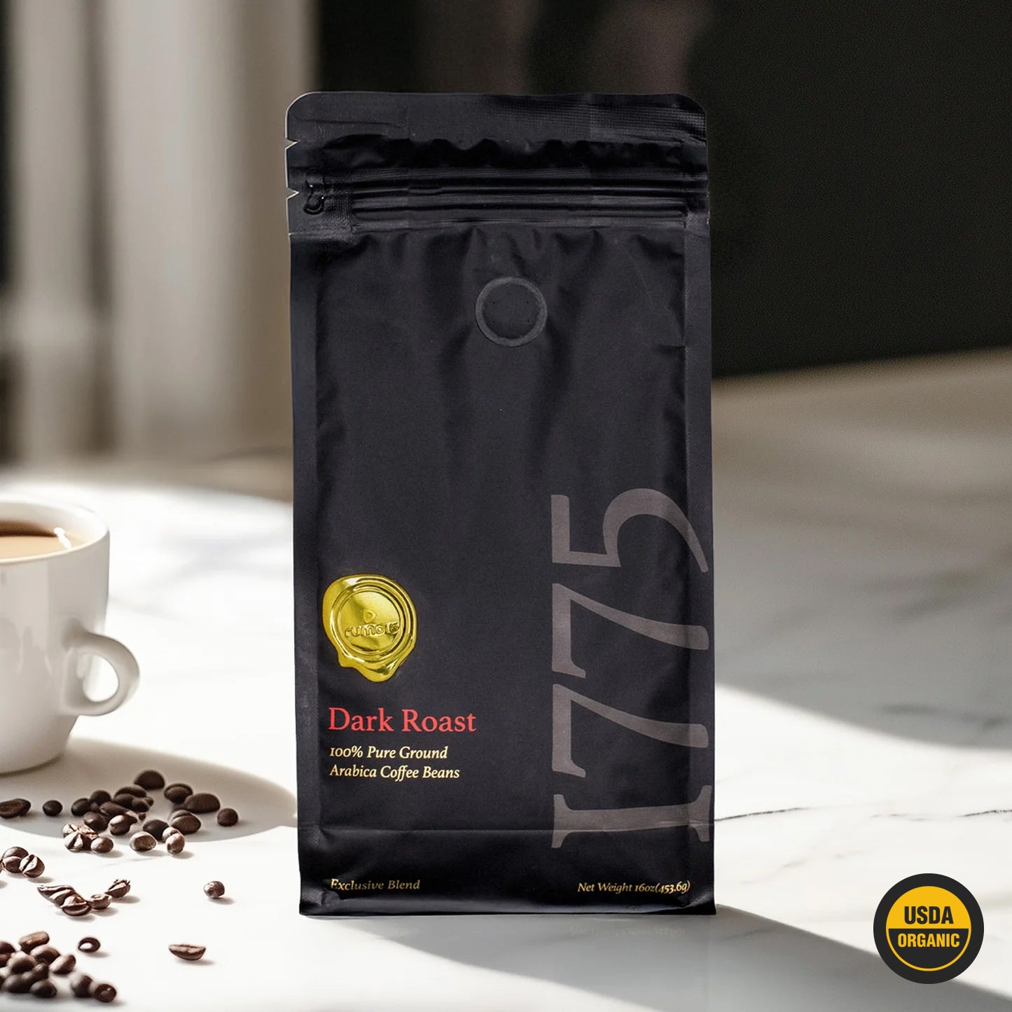 Buy 1775 Dark Roast - 16 Oz. Premium Bolivian Coffee – 1775 Coffee