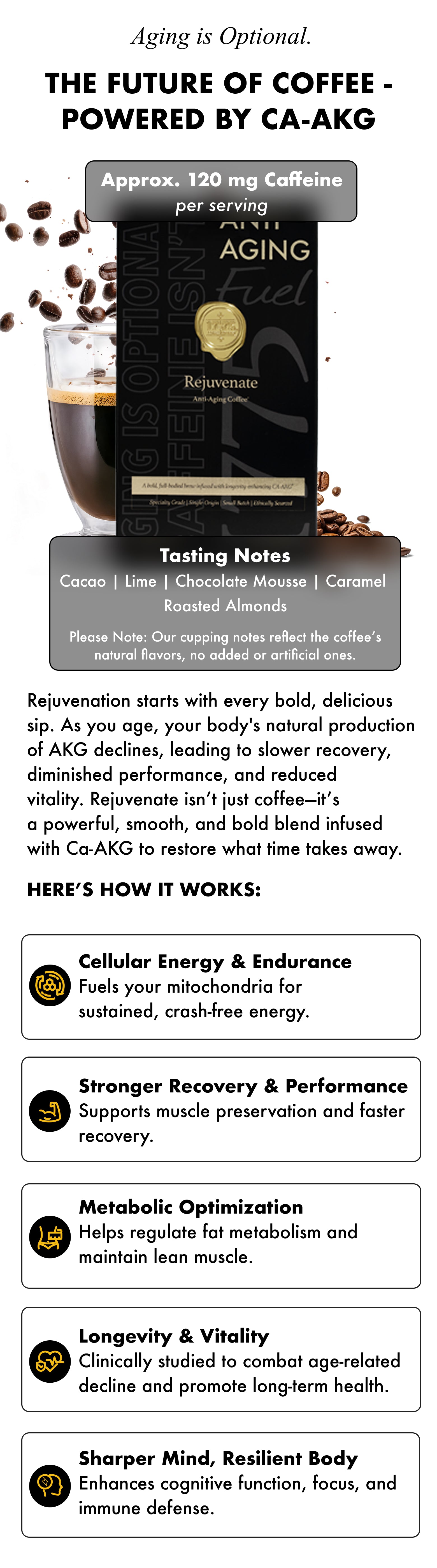 Rejuvenate Anti-Aging Coffee – 1775 Coffee