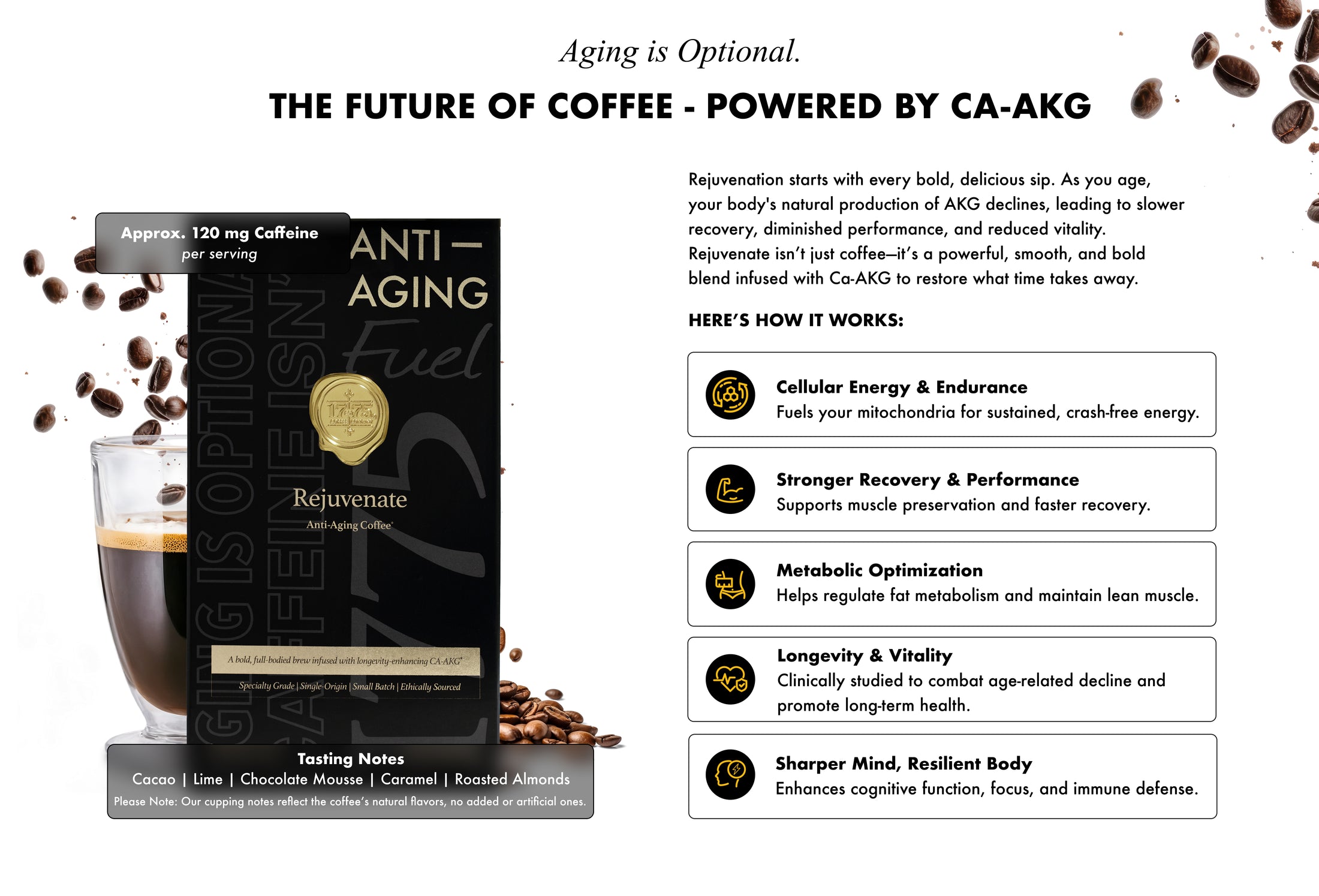 Rejuvenate Anti-Aging Coffee – 1775 Coffee