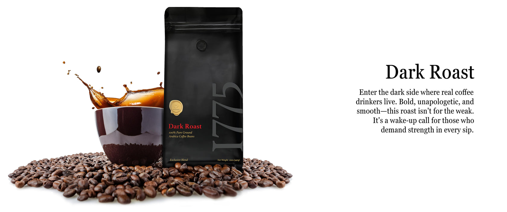 Buy 1775 Dark Roast - 16 Oz. Premium Bolivian Coffee – 1775 Coffee