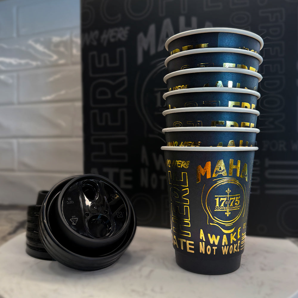 Limited Edition Freedom-Fueled Cups – 1775 Coffee