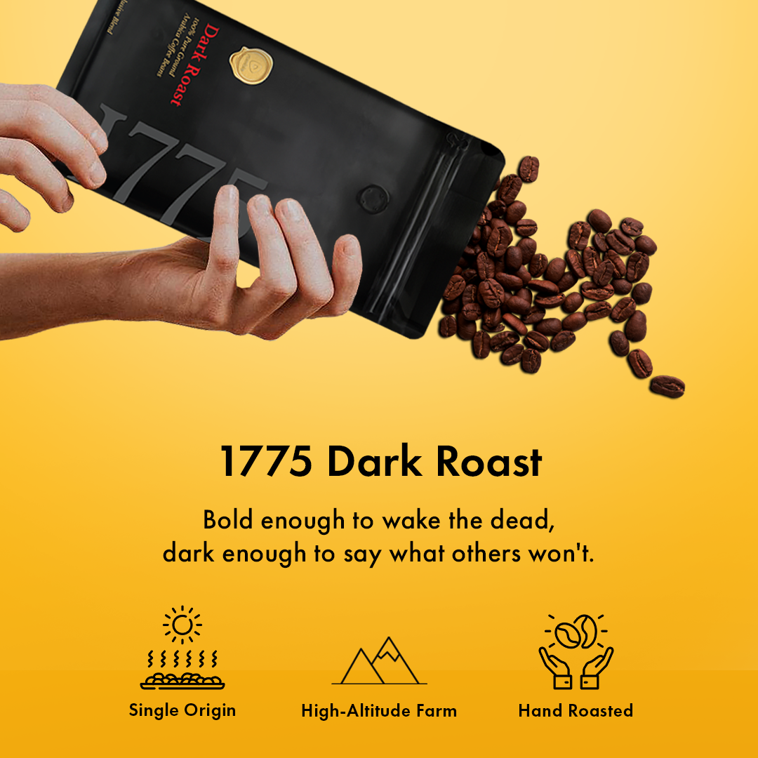 Buy 1775 Dark Roast - 16 Oz. Premium Bolivian Coffee – 1775 Coffee